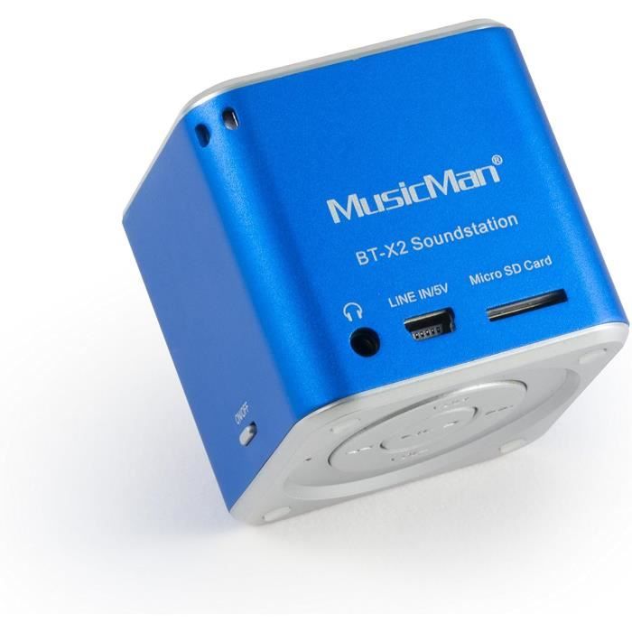 Mini Enceinte Bluetooth Portable Prise En Charge De La Carte Microsd ...