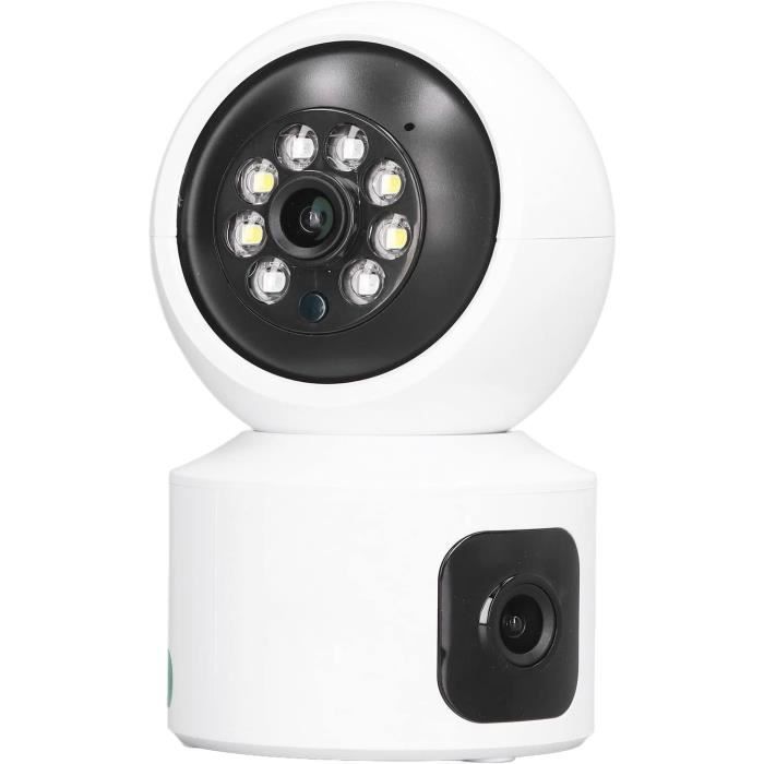 Caméra De Surveillance 2Mp, Caméra Réseau Wifi 100-240V Enregistrement ...