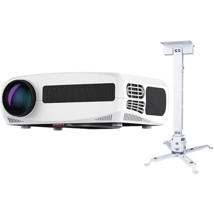 C3 4D Échelle Led Projecteur 4Kwifi 1920 * 1080P Projecteur Home Cinéma ...