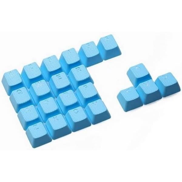 Keycaps Double Shot 22 Touches Avec Grip Gomme Neon Bleu[H4760 ...