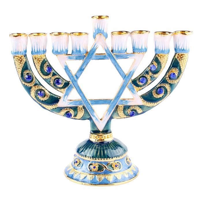 LAMPE A POSER,A--Candélabre Hanoukka Star Menorah David, Chandelier ...