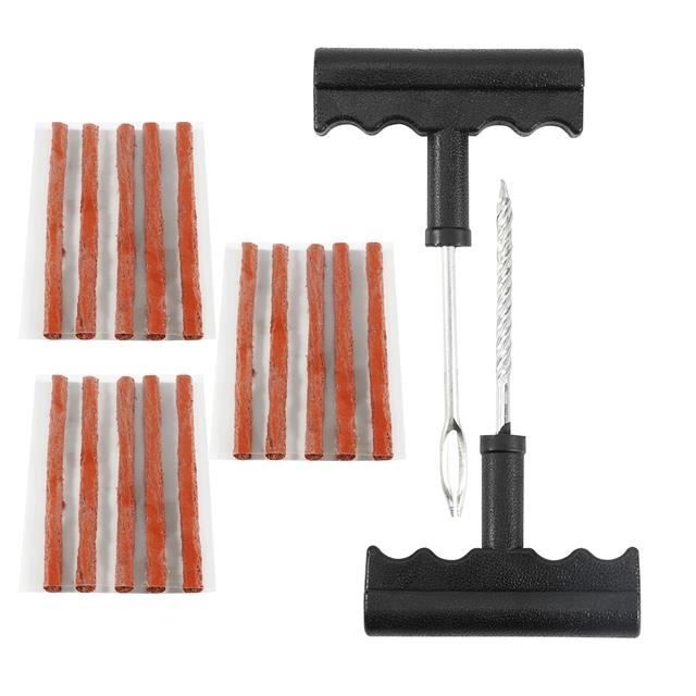 KIT REPARATION PNEU,Black Set Max--Kit'outils de réparation de pneus de ...