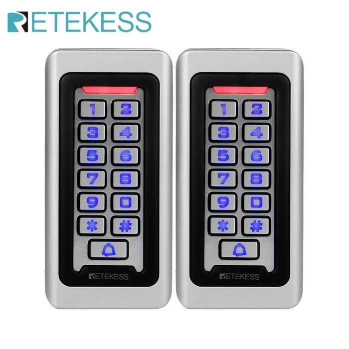 2pcs Access Control système de contrôle d'accès de porte Rfid T-AC03 ...