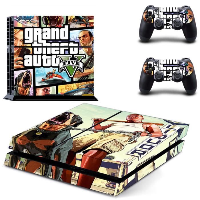 VIOLET - Grand Theft Auto V GTA 5-Autocollant en Vinyle pour Console et ...