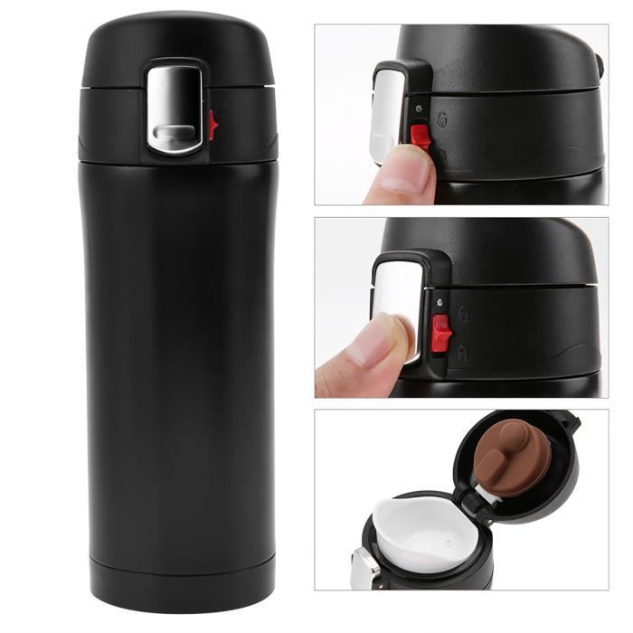JAR Bouteille isotherme en inox - 350ml - Noir JA516 - Cdiscount Sport