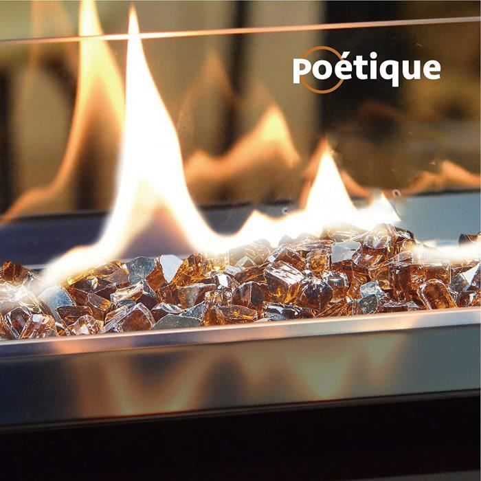 Verre de foyer | Verre coupe-feu pour foyer au gaz propane | Verre ...