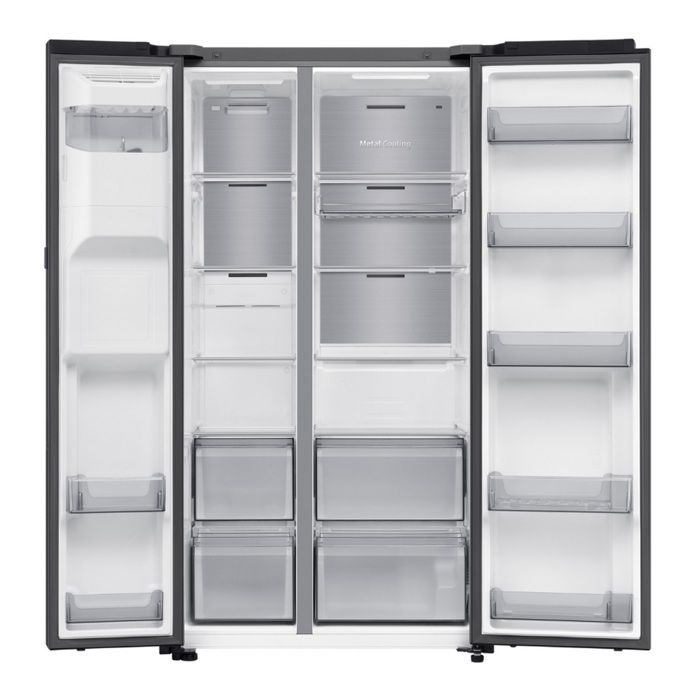 Samsung Réfrigérateur américain 92cm 621l ventilé - RS90F64EDF - Achat ...