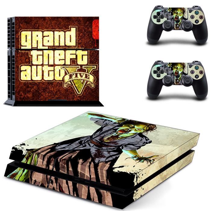 VIOLET - Grand Theft Auto V GTA 5-Autocollant en Vinyle pour Console et ...