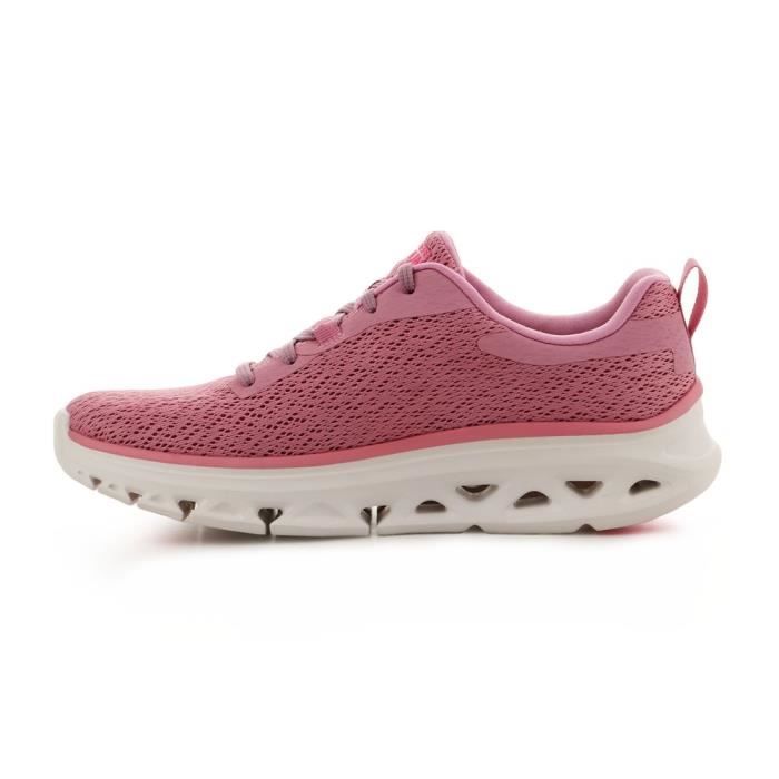 Chaussures de Running SKECHERS Step Flex Rose - Femme/Adulte Rose ...