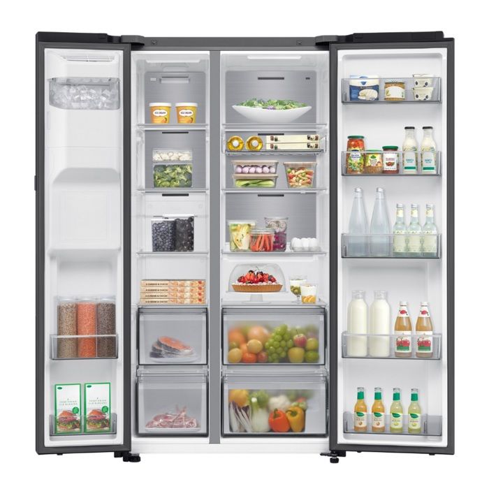 Samsung Réfrigérateur américain 92cm 621l ventilé - RS90F64EDF - Achat ...