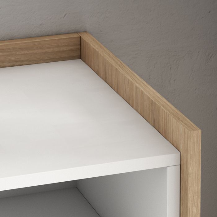 Meuble TV, Banc Télé, Grand espace de Rangement, 310x37x50cm, Pour les ...