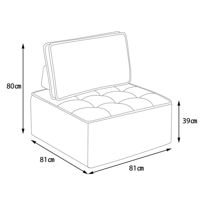 Sofa simple et moderne, parfait pour chambre d’enfant, coin détente ou ...