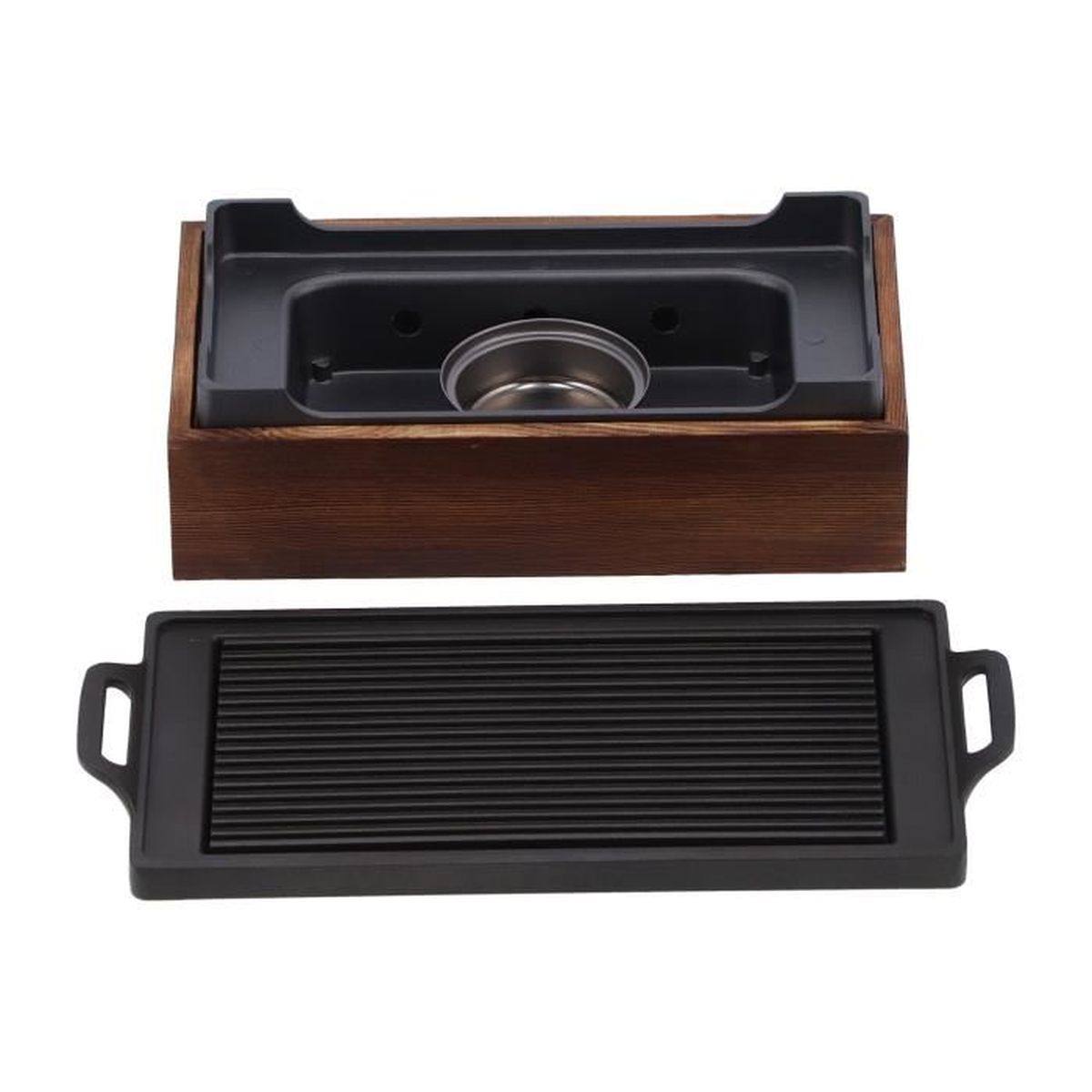 GOTOTOP Plateau de cuisson de barbecue Plateau de Cuisson Barbecue ...