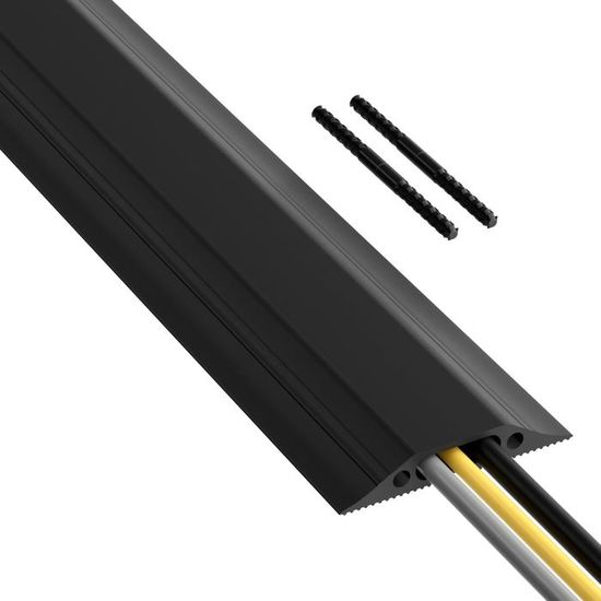 Moulure - goulotte - cache fil - plinthe - gaine range-fil - clips D ...