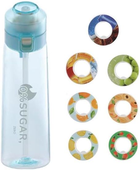 Gourde Air Bouteille 650Ml Avec De 7 Capsules De Saveur Gout Starter Up Set Pods Bouteille DEau ...