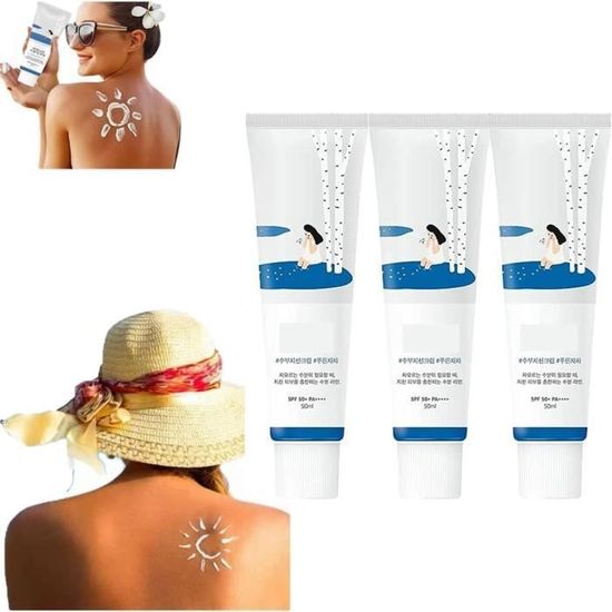 Sunscreen - Korean - Moisturizing SPF50+ PA++++ - Lightweight - Non ...