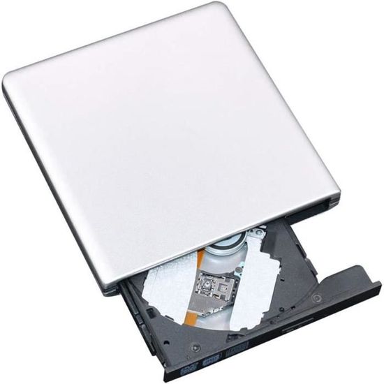 Externe Lecteur Optique Lecteur CD Aluminium Portable USB 3.0 DVD ...