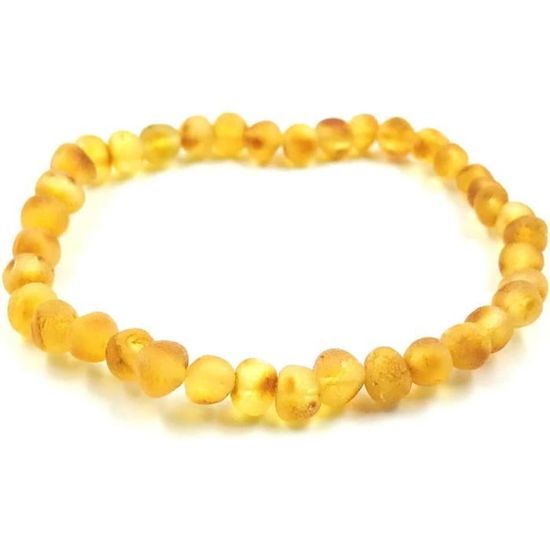 Bracelet En Ambre Baltique Naturel Pour Adultes (Femmes-Hommes ...