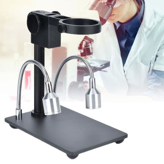 EJ.life Porte-microscope Support de Microscope en Alliage d'Aluminium ...