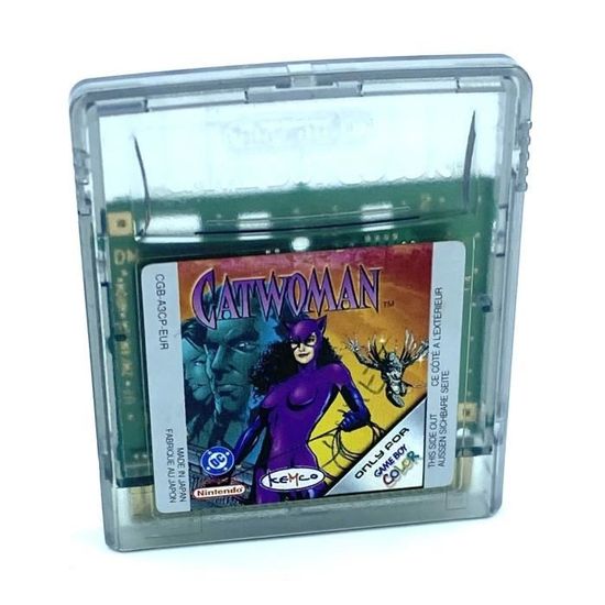 Catwoman from Batman jeu Nintendo Game Boy Color GBC PAL - Cdiscount ...