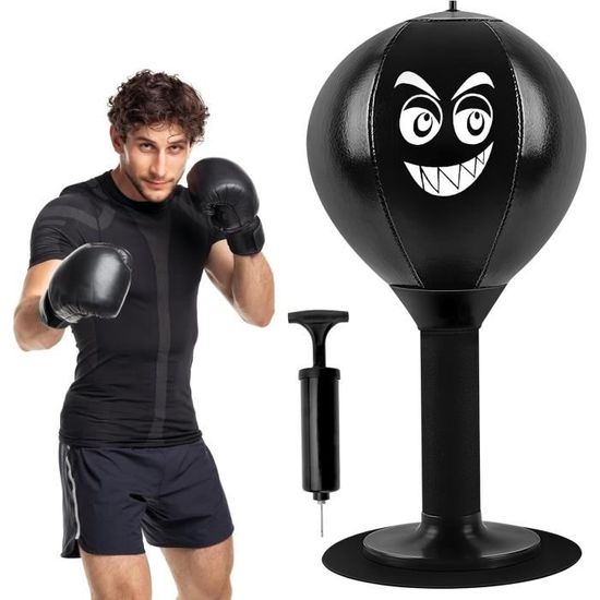 Punching Ball de Bureau, Boxe Table Stress Buster sur Pied Punching ...