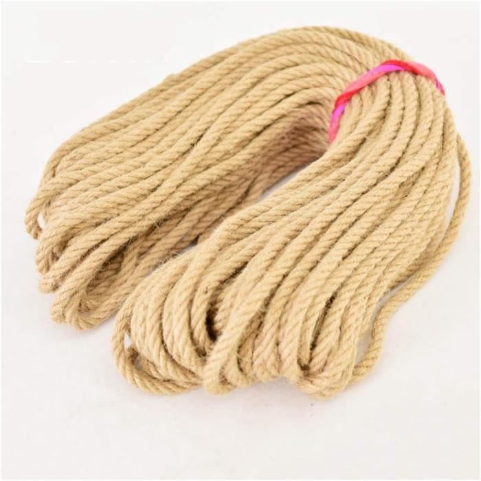 Corde de Jute Corde en Chanvre, Naturelle Forte Ficelle en Jute ...