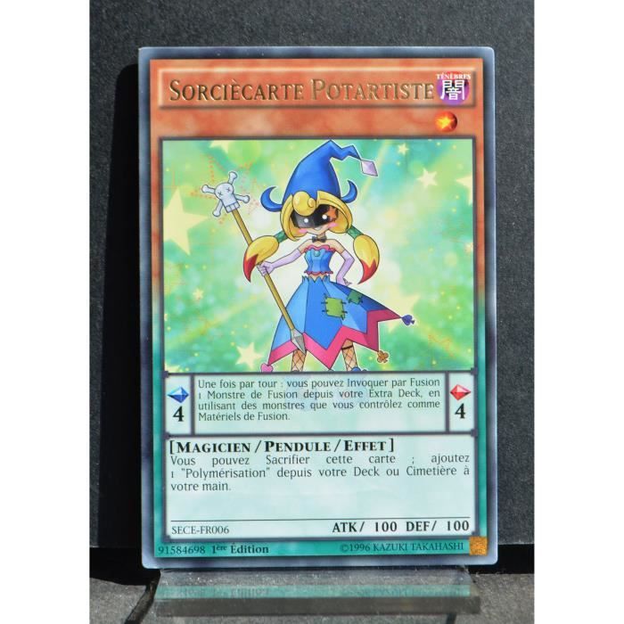 Carte YU-GI-OH SECE-FR006 Sorciècarte Potartiste Rare NEUF FR - Cdiscount Jeux - Jouets