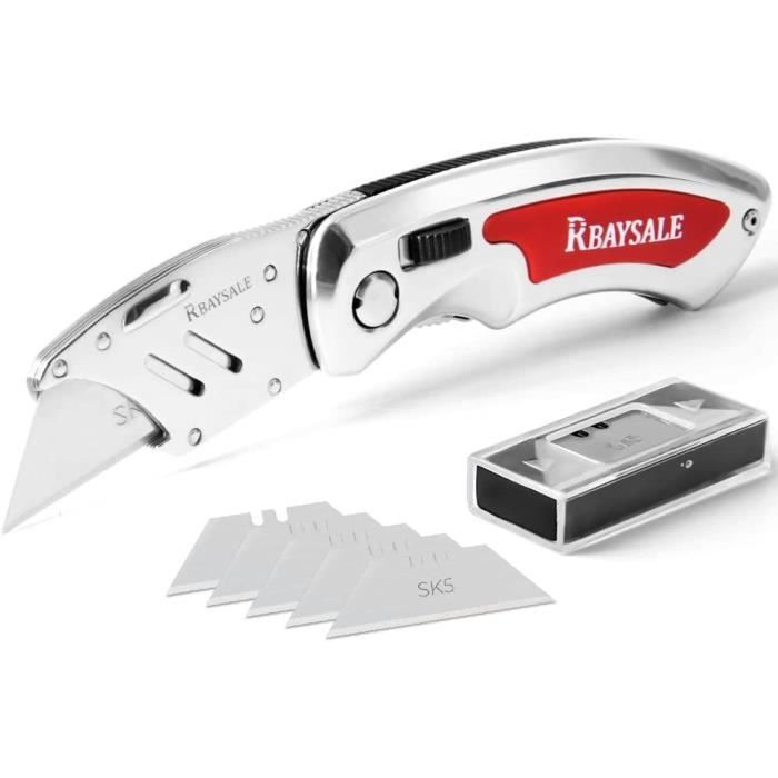 Cutter Professionnel Pliant, Cutter Robuste Avec Verrouillage De ...