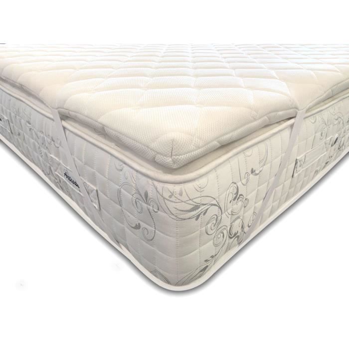 MICAMAMELLAMA Surmatelas en mousse viscoelastique à memoire de forme ...