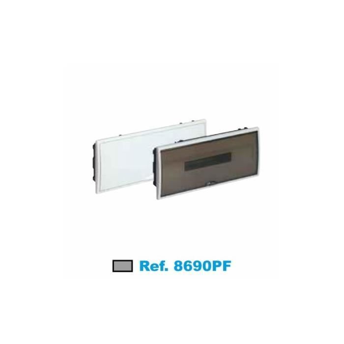 Panneau électrique encastré 22 éléments fumé Solera Arelos 8690PF ...