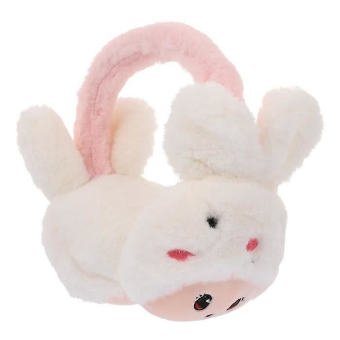 Cache-oreilles - MARQUE - Costume de Ski - Peluche - Rose - Enfant ...