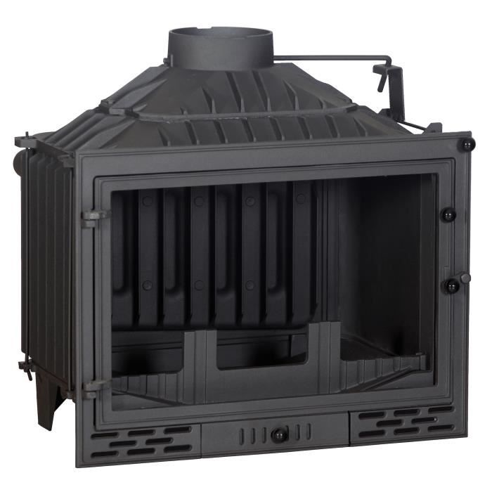 FERLUX Foyer chaudière en fonte C-20 HYDRO 12,5kW foyer avec bouilleur ...