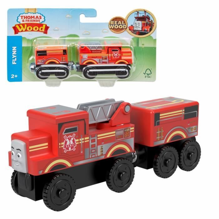 Flynn | Mattel GGG64 | Véhicule Train en Bois | Thomas et ses Amis ...
