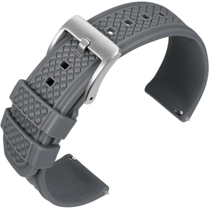 Bracelet De Montre En Caoutchouc Supérieure À Libération Rapide ...