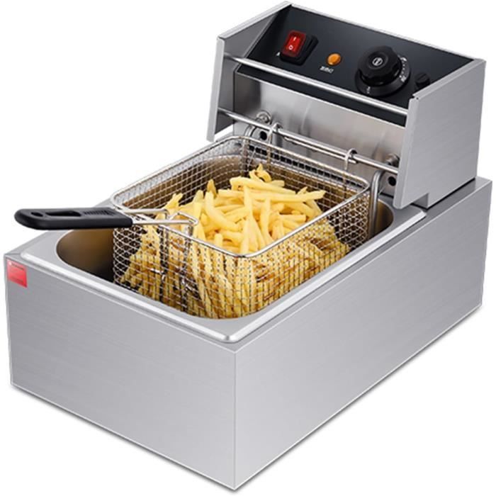 Friteuse Électrique, Friteuses Électriques 2500W Pour Restaurant Ou ...