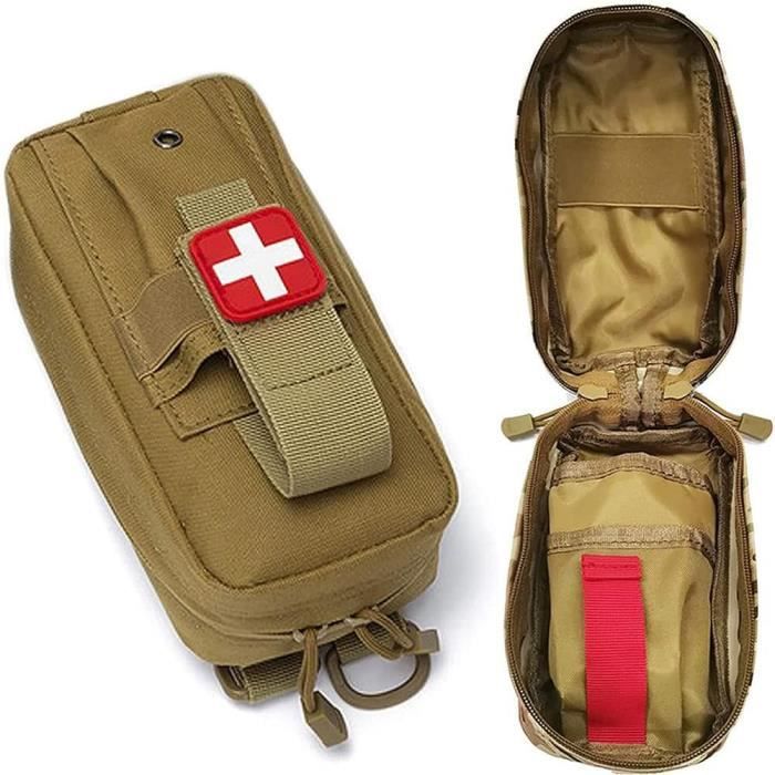 FANDAO Pochette Médicale Tactique Molle EMT Trousse de Premiers Secours ...