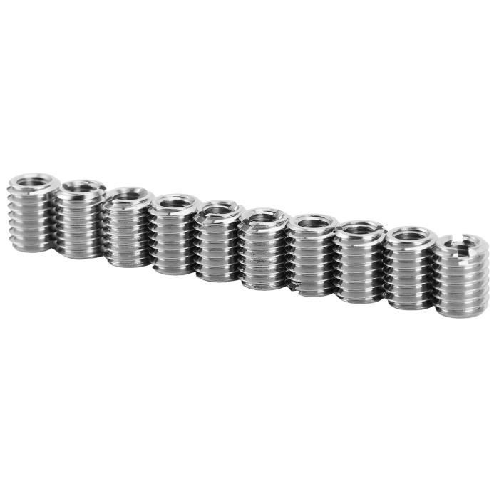 TMISHION Thread Insert, 0.4in Length Screw Thread Insert for Radiators ...