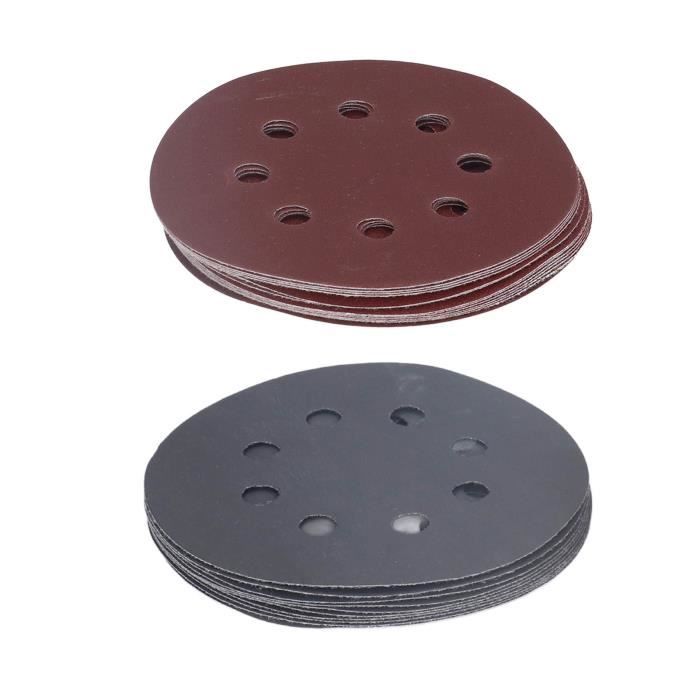 YUM Disque de ponage de 5 pouces Disques Abrasifs, Disques Ronds Papier ...