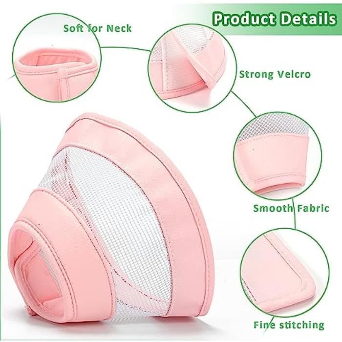 Collerette Chat Anti Grattage - Marque - Modèle - Blanc - Chat - Cdiscount