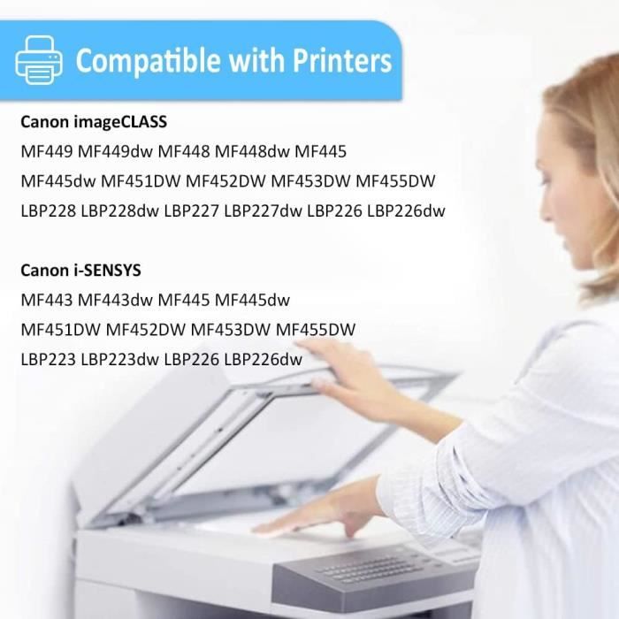Cartouches De Toner Compatibles 057 Noir Standard Capacité 3100 Pages ...