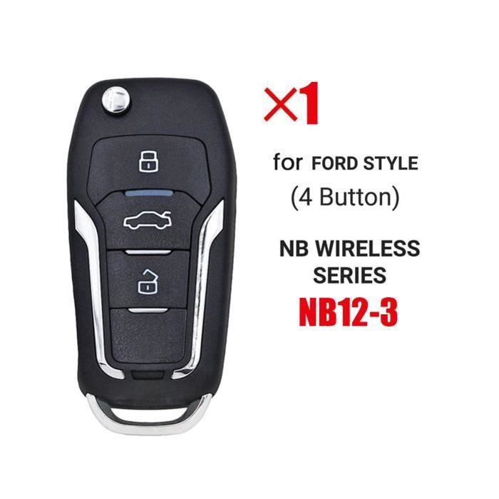 KEYDIY NB12-3 TéLéCommande Clé de Voiture Universelle 3 Boutons pour ...