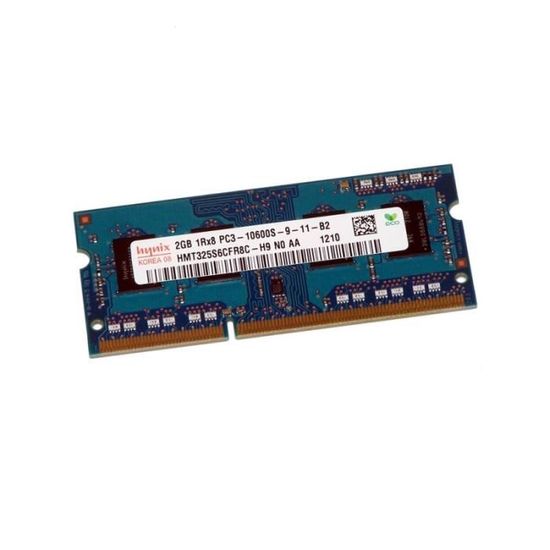 2Go RAM PC Portable SODIMM Hynix HMT325S6CFR8C-H9 DDR3 PC3-10600S 1333MHz CL9 - Cdiscount ...