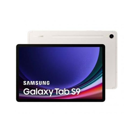 Tablette - Samsung - Galaxy Tab S9 - 8 Go RAM - 128 Go - 5G - Beige ...