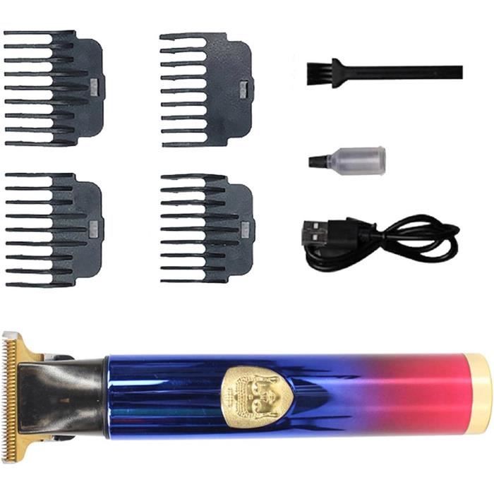 Tondeuse Sans Fil Vintage T9,Tondeuse À Barbe En Relief Rechargeable Pour Hommes - Tondeuse À ...