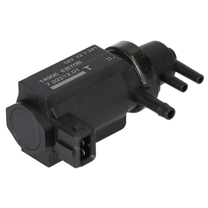 Ashata Solénoïde de suralimentation Turbo Electrovanne Turbo Boost ...