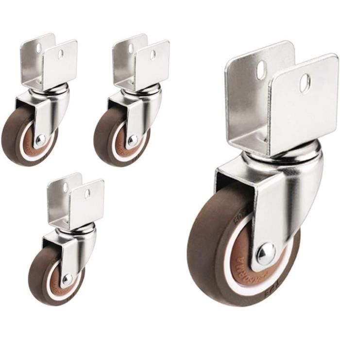 Roues Roulettes, Robuste Roulettes Pivotantes (Avec Frein) Roue En ...