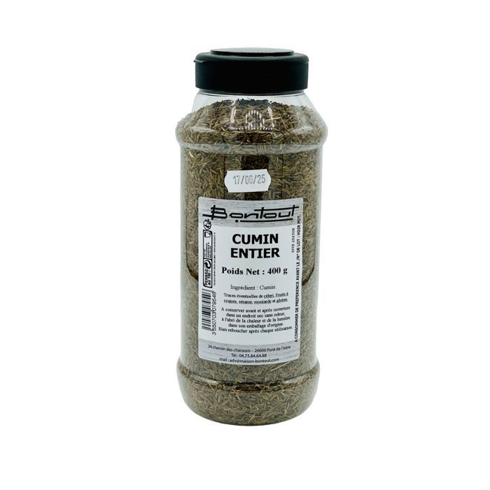 Bontout - Cumin en graine - Pot 400g - Cdiscount Au quotidien