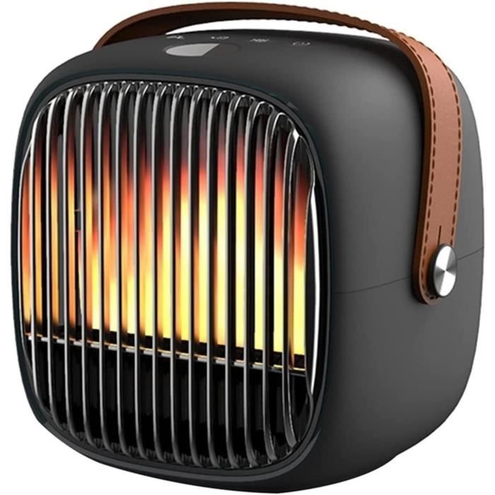 Chauffage à air électrique Portable à la Fois Froid et Chaud LED ...