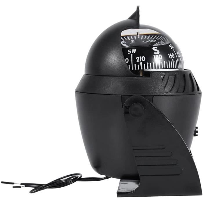Boussole de Bateau, Boussole Marine LED Boussole légère Boussole de ...