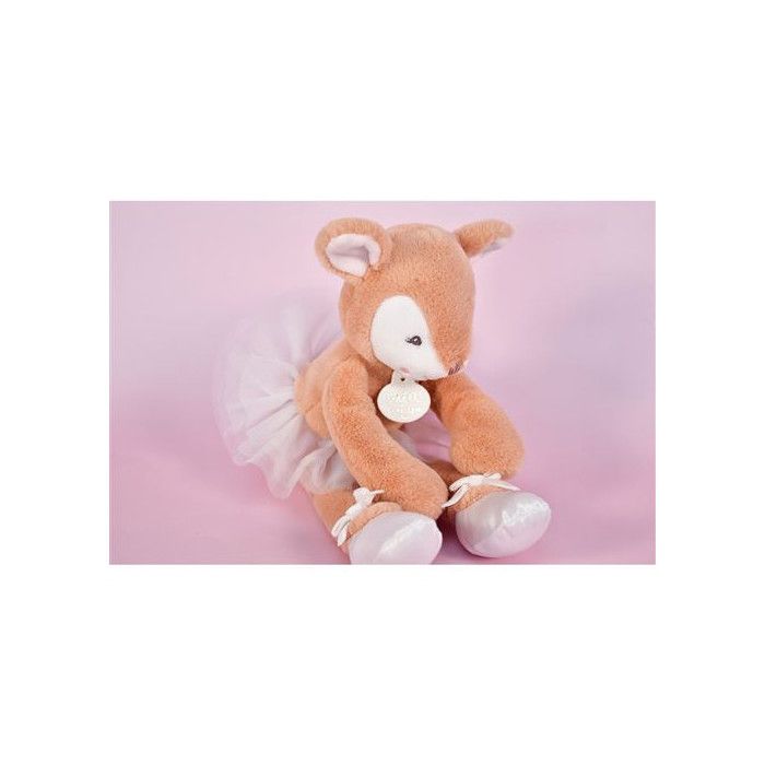Doudou Ballerine Doudou et Compagnie Faon Marron - Cdiscount ...